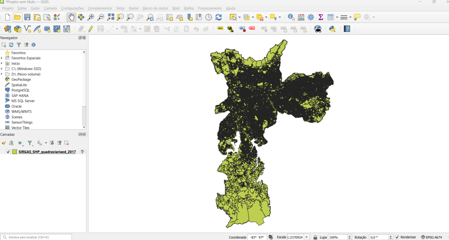 Usando QGis para fazer Mapas de Análise Urbana - Figura e Fundo ...