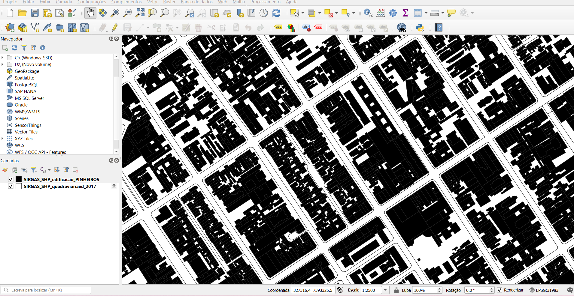 Usando QGis para fazer Mapas de Análise Urbana – Gabarito de Alturas ...